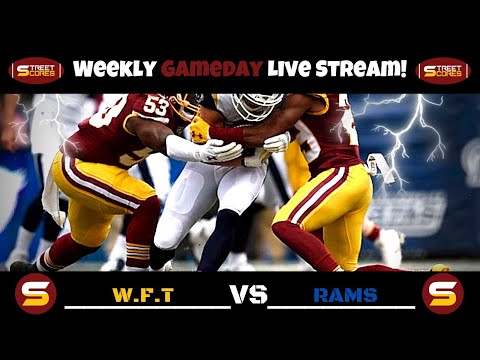 🏈 Washington Football Team vs Rams! Alex Smith is Back REACTION! Week 5 Live Analysis Stream! 🏈