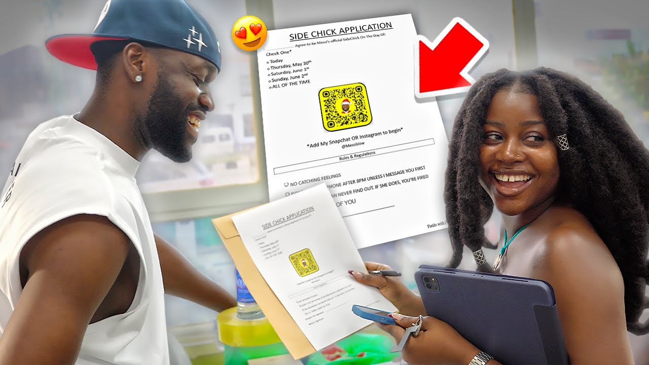 Giving Lagos Girls Our ‘Side Chick Application’ 👀 - YouTube