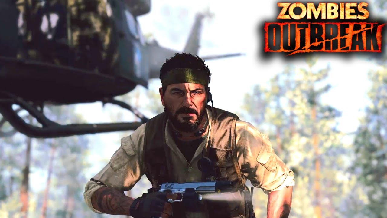 COD: Cold War Zombies Solo Outbreak Gameplay With M1911 with Frank ...