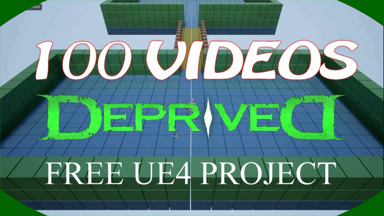 FREE UE4 Procedural Project Download for 100 Uploaded Videos!!! - YouTube
