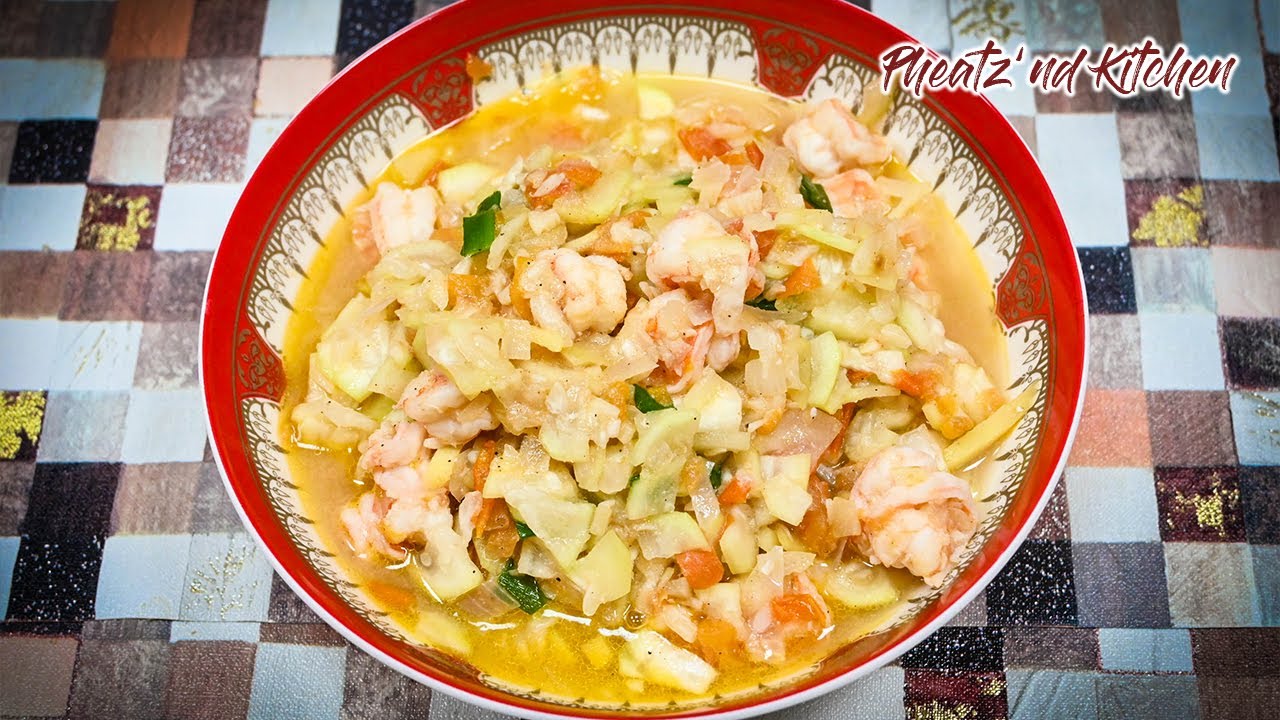 Ginisang Upo with Shrimp! Bottle Gourd Stir Fry with Shrimp! Delicious ...