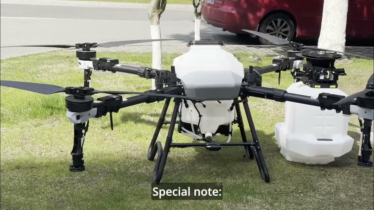 Topxgun Tutorial | Switch Between Spraying Mode and Spreading Mode(SP5) FP600 Agricultural Drone ...