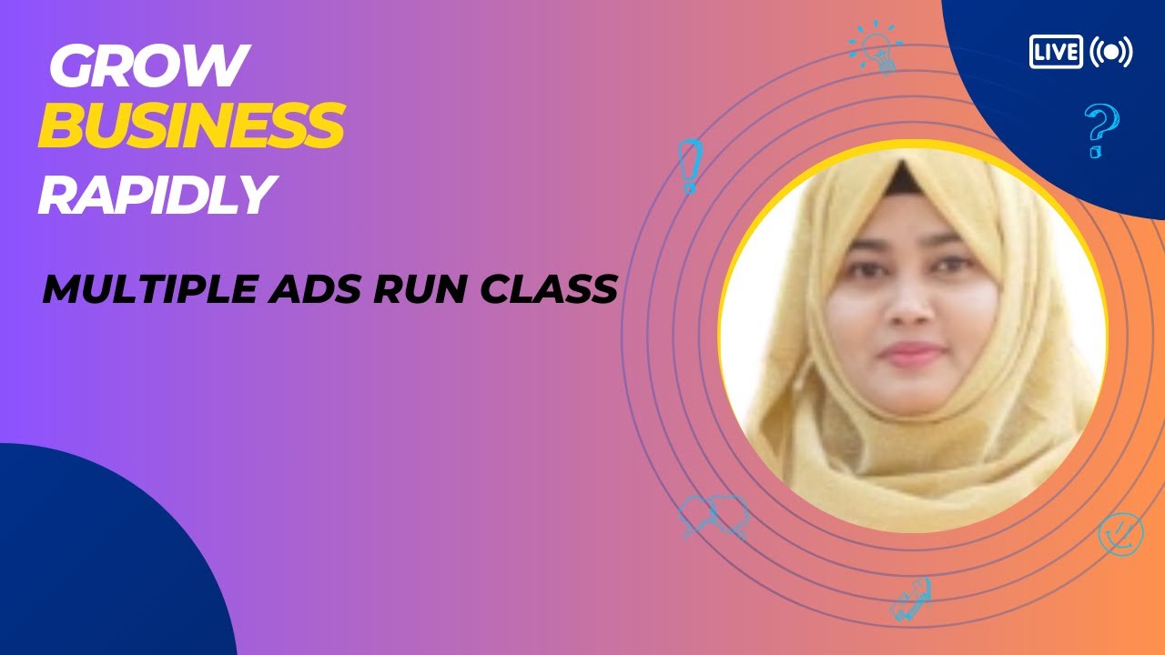 Digital marketing basic to advance course (multiple ads run) - YouTube