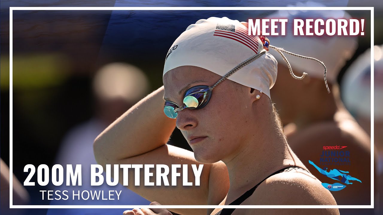 Tess Howley Kicks off the Meet With a RECORD in Women's 200 Butterfly ...