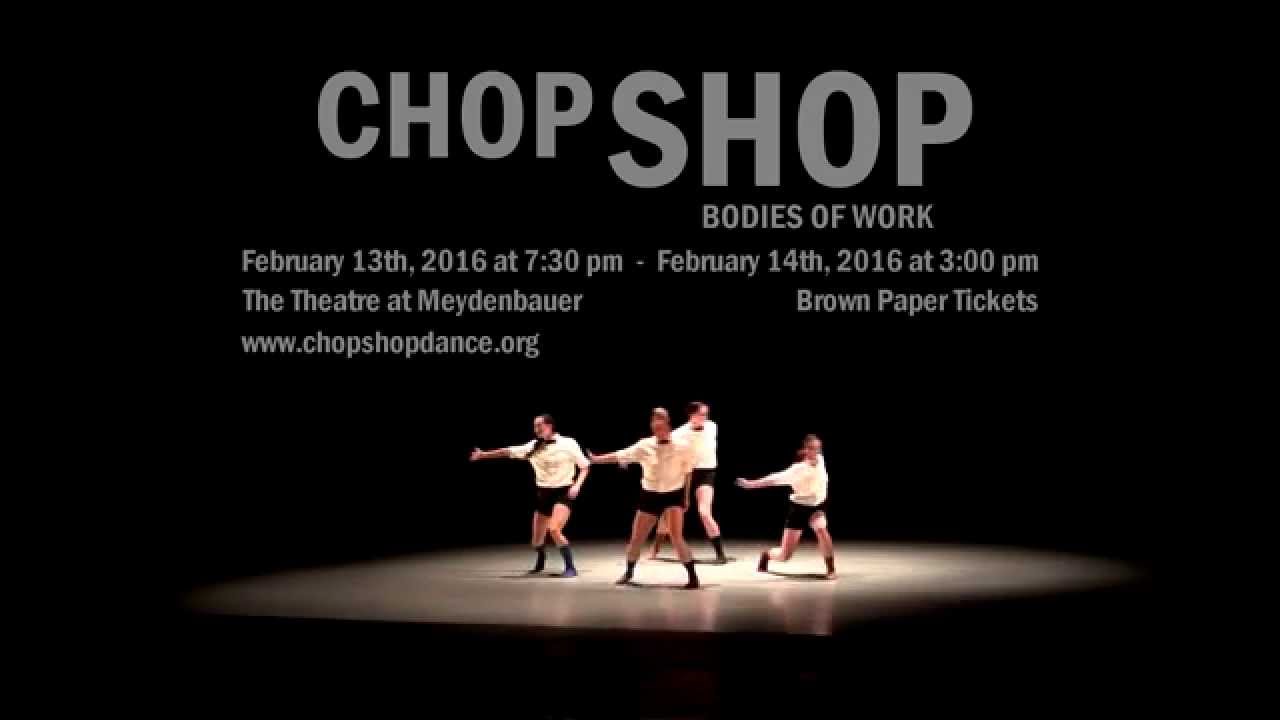 CHOP SHOP: Bodies of Work 2016 Festival Trailer - YouTube