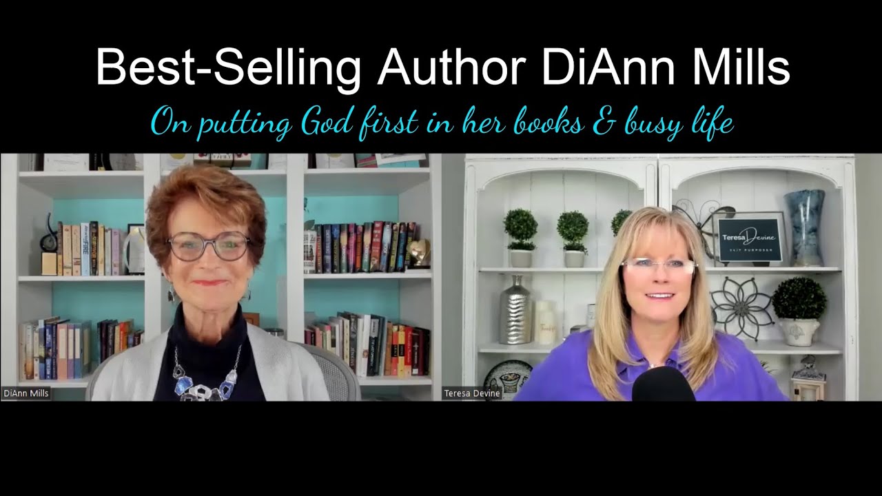 Secrets to Keeping God First with Author DiAnn Mills - YouTube