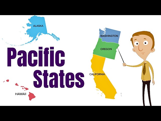 Learn the U.S. States: The Pacific Region - Videos For Kids