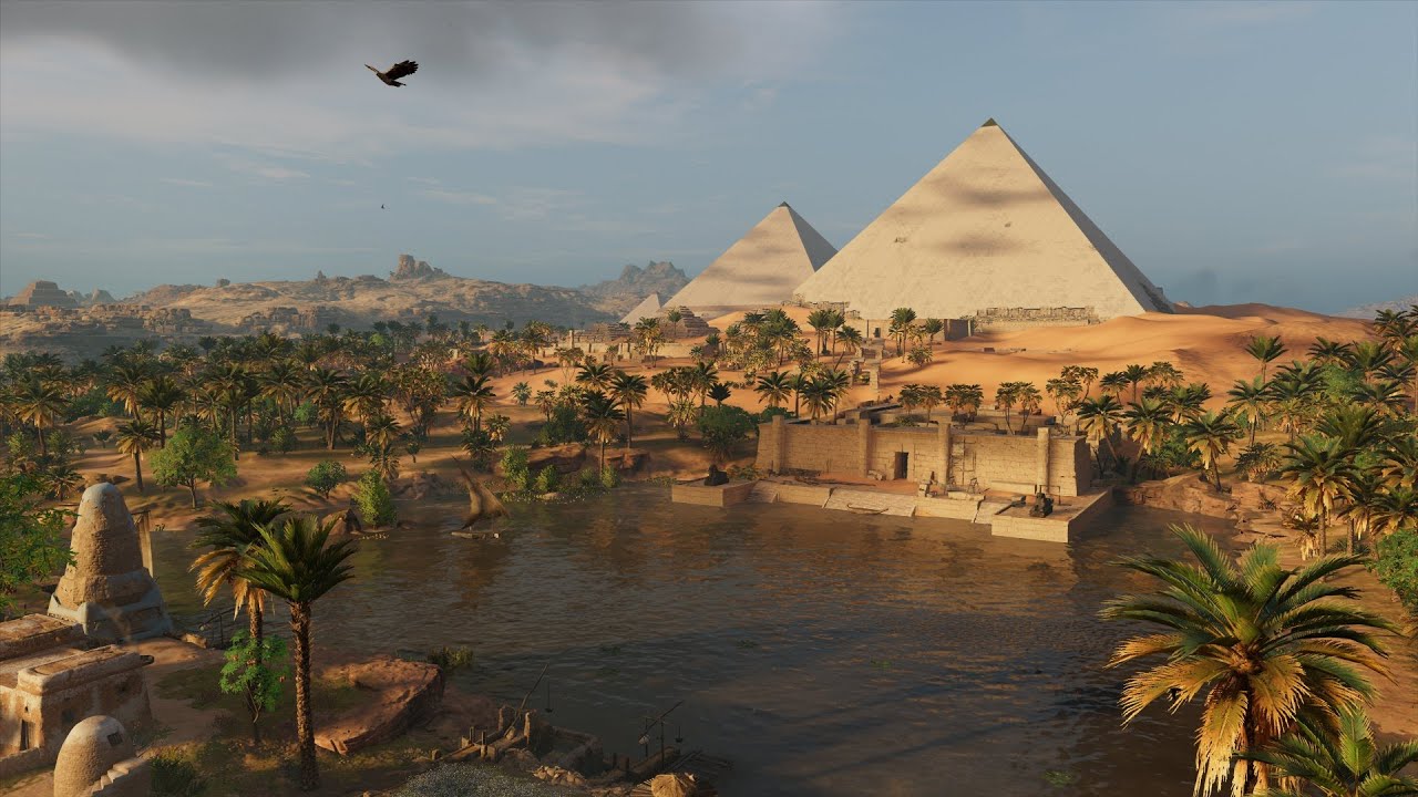 [4K] Assassin's Creed ORIGINS: Epic Scenery and Landscapes - YouTube