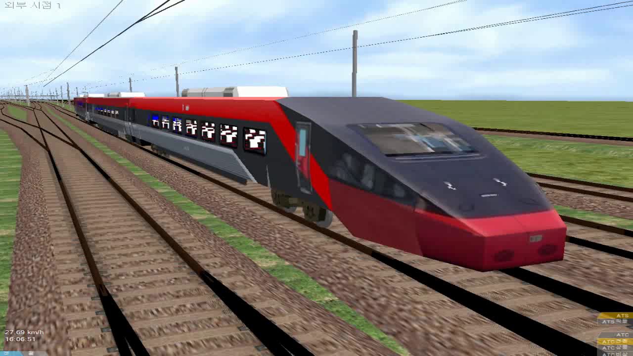 [OpenBVE] 경부선 새마을호 서울~부산 (1/2) - YouTube