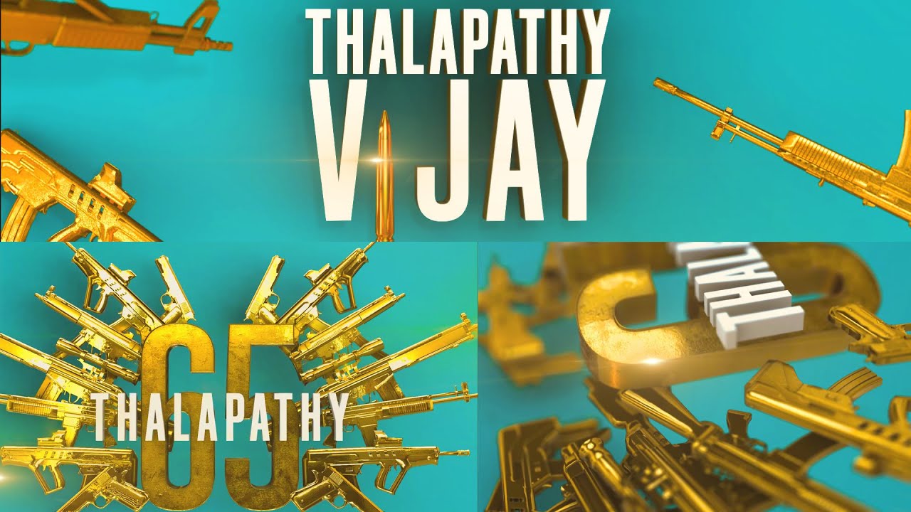 Thalapathy 65 Master Vijay Title Card Making - Part 2 | Adobe After ...