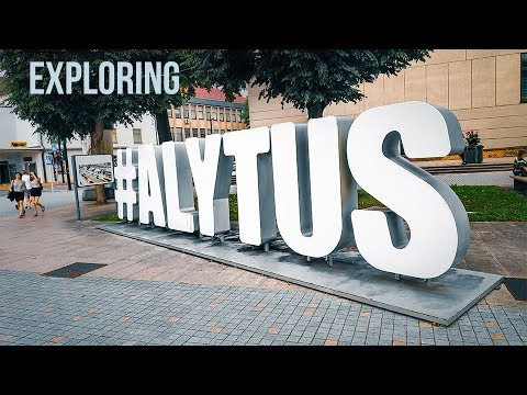 Exploring City of Alytus, Lithuania - Osmo Pocket - YouTube