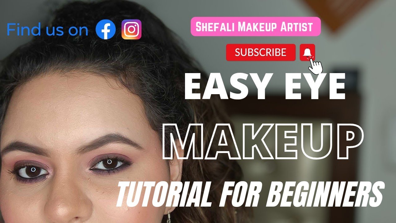 Beginners easyEye Makeup tutorial using matte eyeshadows | How to apply ...