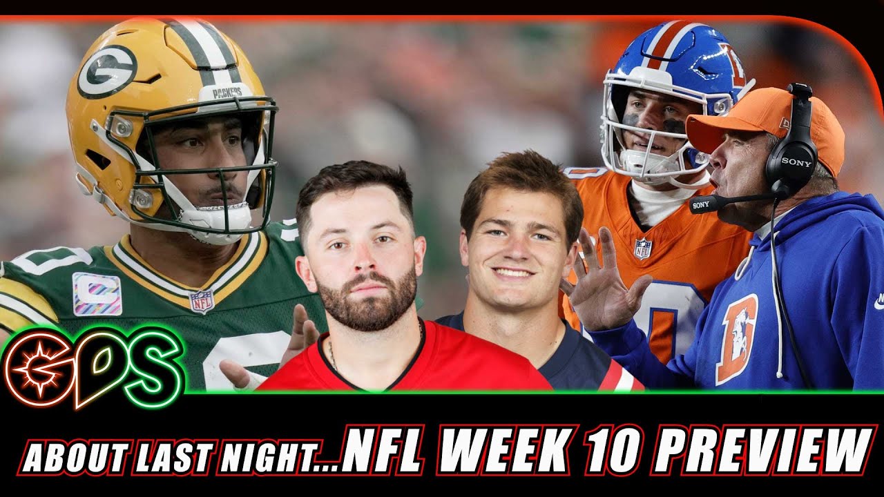 A Thursday Night Classic: NFL Week 10 Preview - YouTube