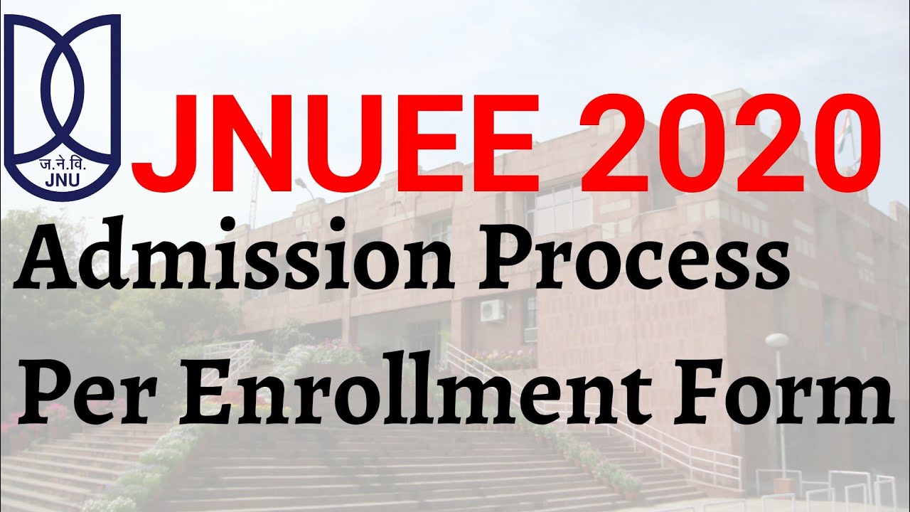 JNUEE 2020 Pre Enrollment Form - YouTube