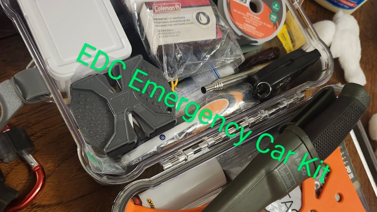 EDC EMERGENCY CAR 🚗 KIT - YouTube