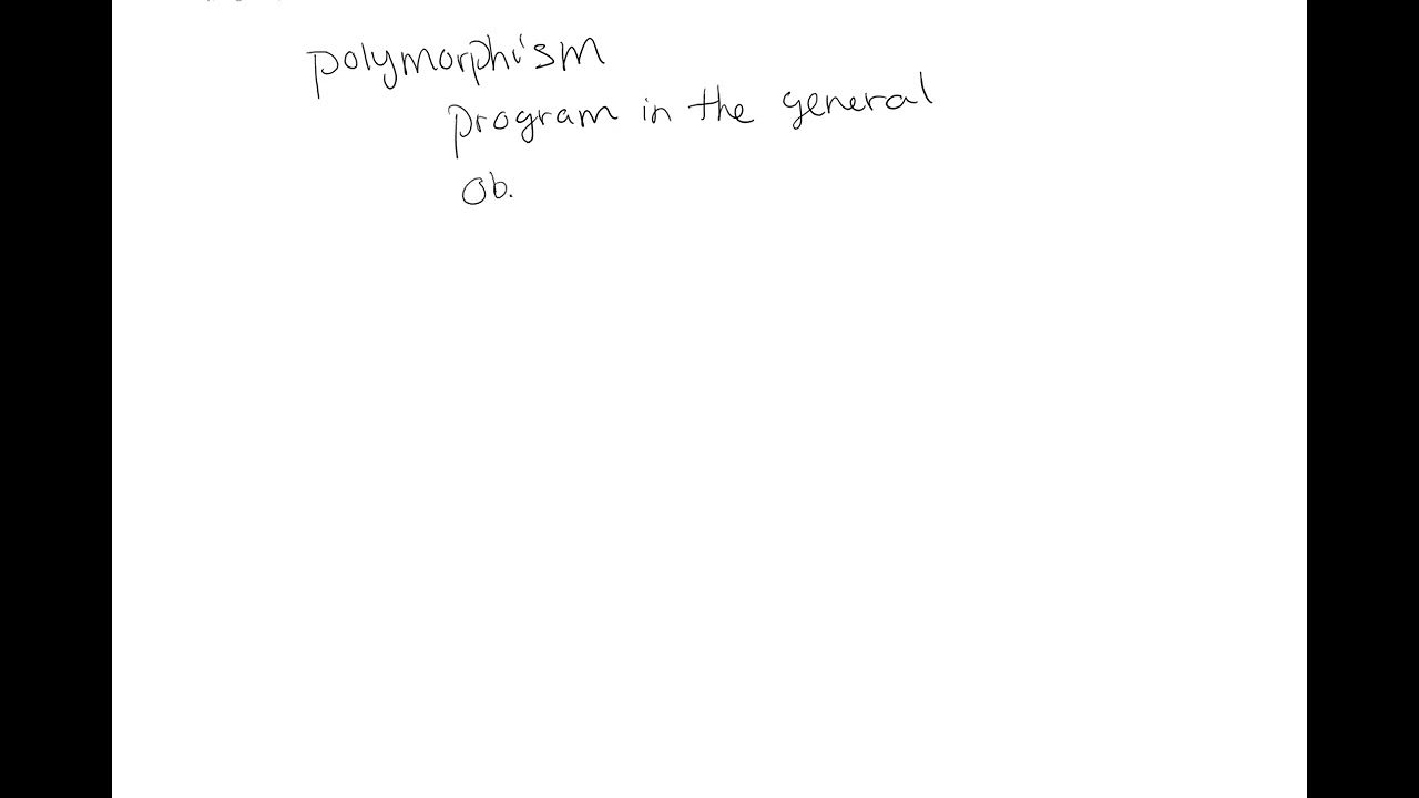 Intro to Polymorphism in C# - YouTube