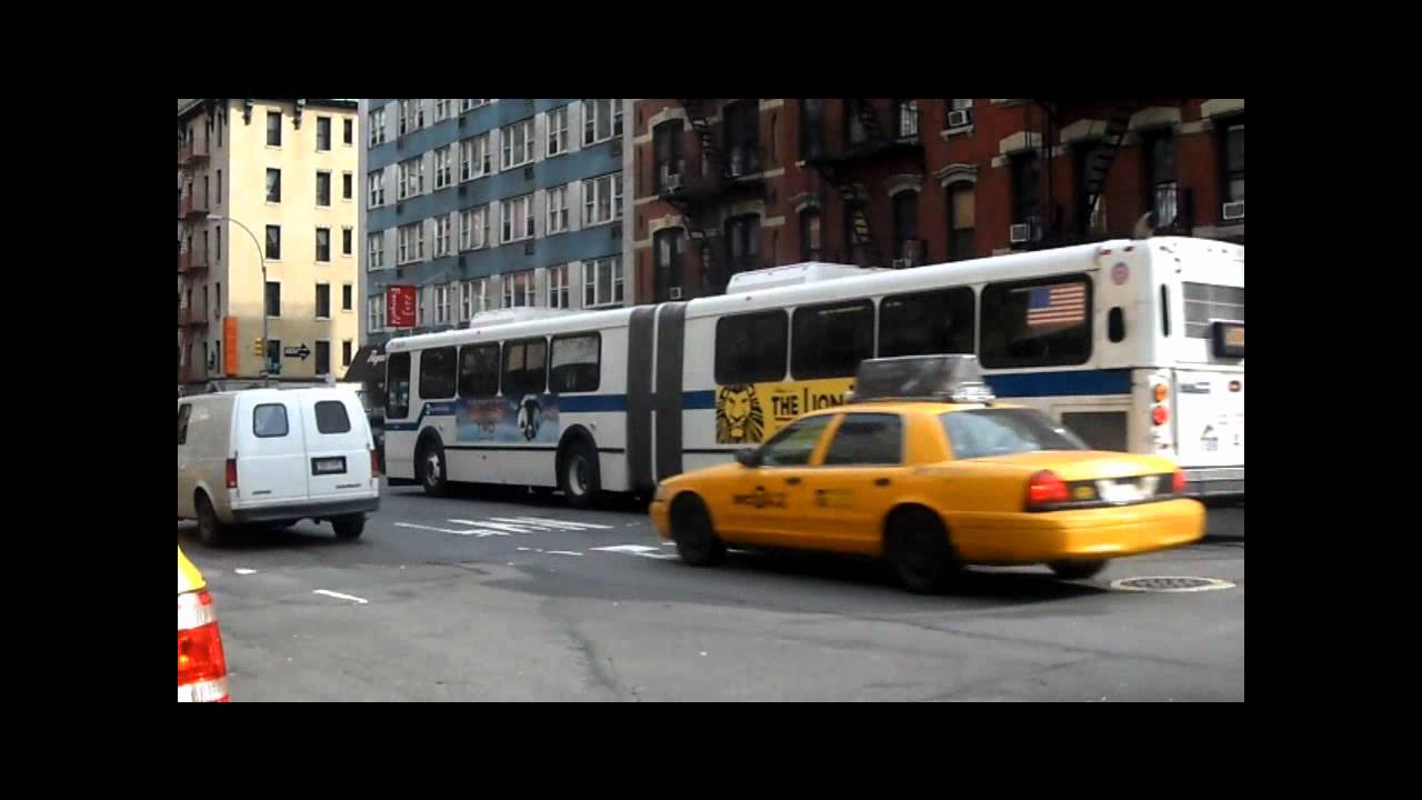 Mta New York City Bus D60HF #5374 On The M101 LTD - YouTube