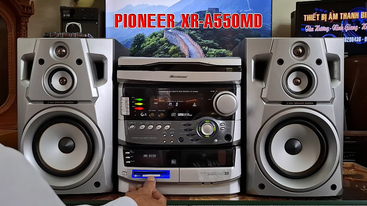 Giá nguyên bản: 2,25t. Dàn trung pioneer (lai) XR-A550MD. công xuất ...
