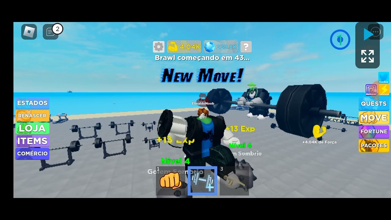 pegando 10 rebirth e bugando pet no muscle legend - YouTube