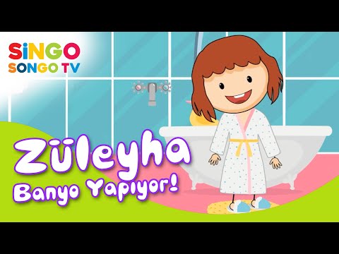 ZÜLEYHA Banyo Yapıyor 🛁 – SingoSongo TV I İsme Özel Çocuk Şarkıları 🎶