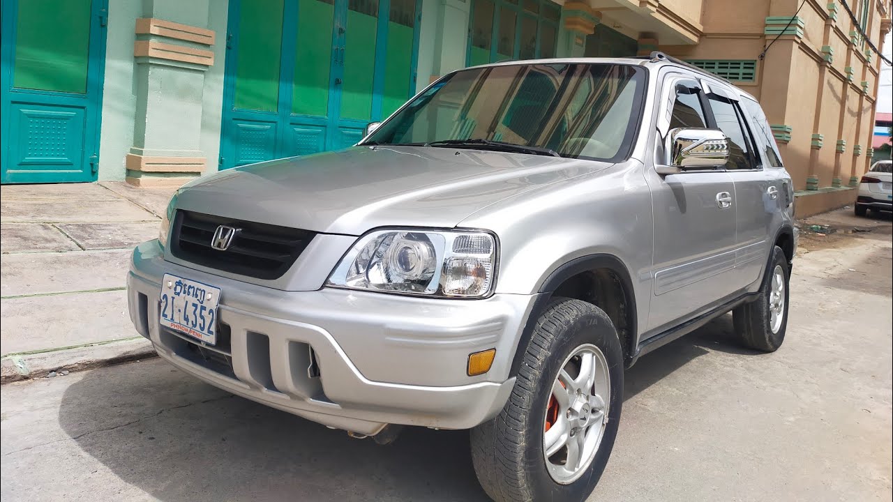 Honda-CRV 98 ទ្បានស្អាតឯកសារគ្រប់លក់$4900// 0976222519 Telegram 👉 010417767 - YouTube
