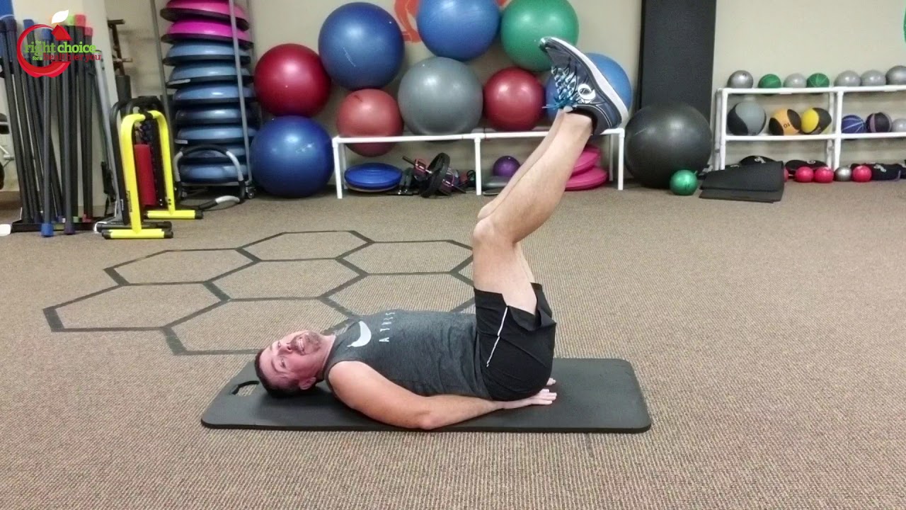 Week 12 Reverse Crunch Pulse Up Crunch Core - YouTube