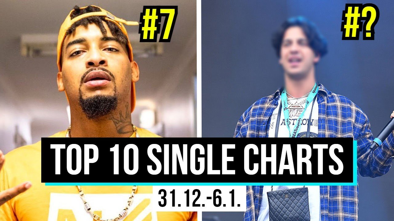 TOP 10 der MEISTGEHÖRTEN DEUTSCHRAP SONGS 🔥 aus dieser CHARTWOCHE (31. ...