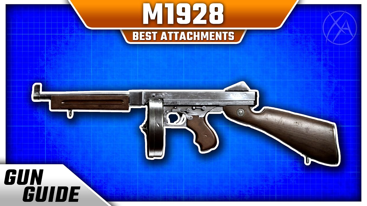 M1928 Stats & Best Attachment Setups!! | Vanguard Gun Guide #7 - YouTube