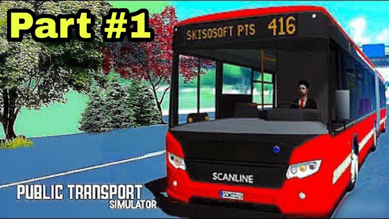 Public Transport Simulator Gameplay || Bus simulator games for android ...