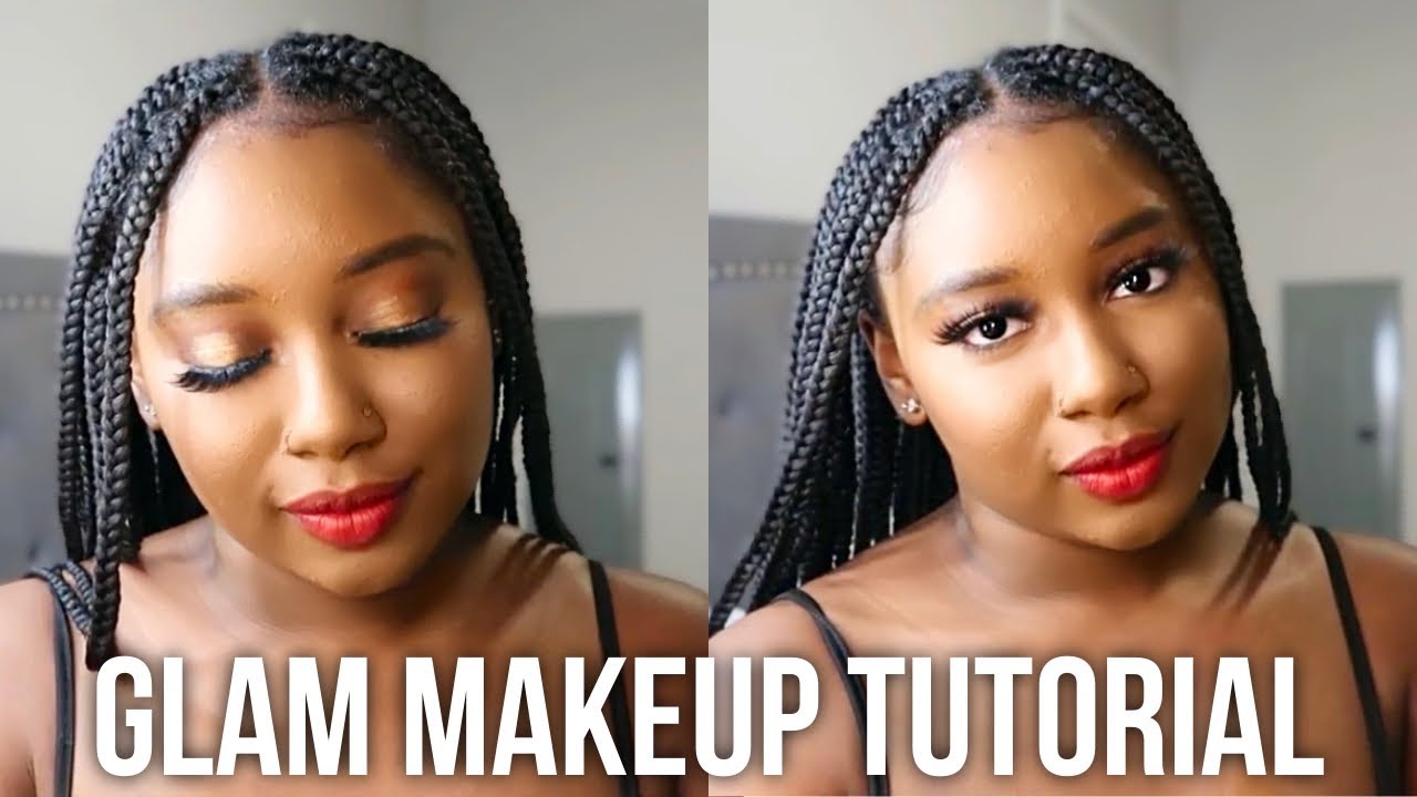 DETAILED STEP-BY-STEP GLAM MAKEUP TUTORIAL - YouTube