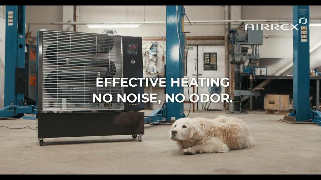 Airrex Infrared Heater – Save Big Money On Heating Costs - YouTube