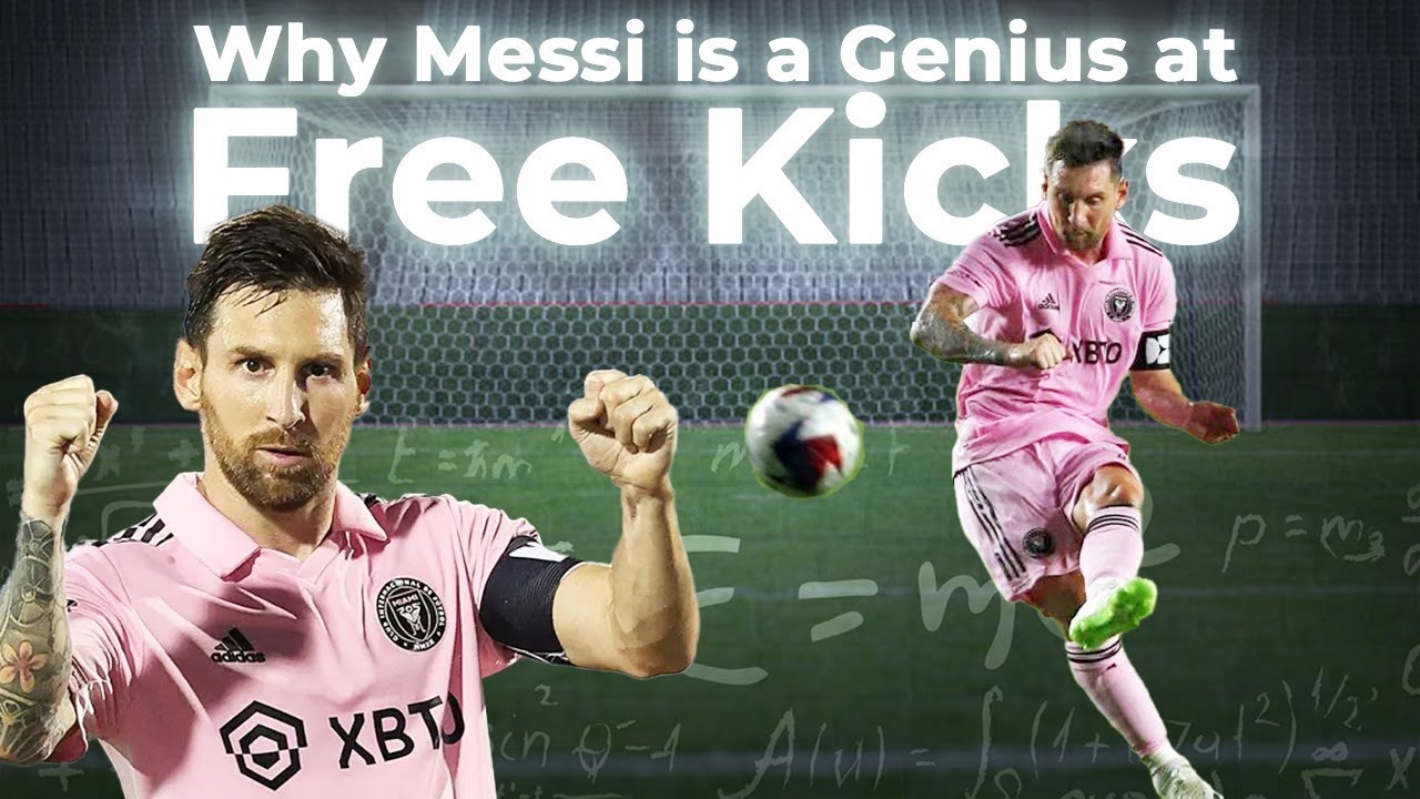 The Science Behind Messi's ASTONISHING 😱 Free Kicks - YouTube