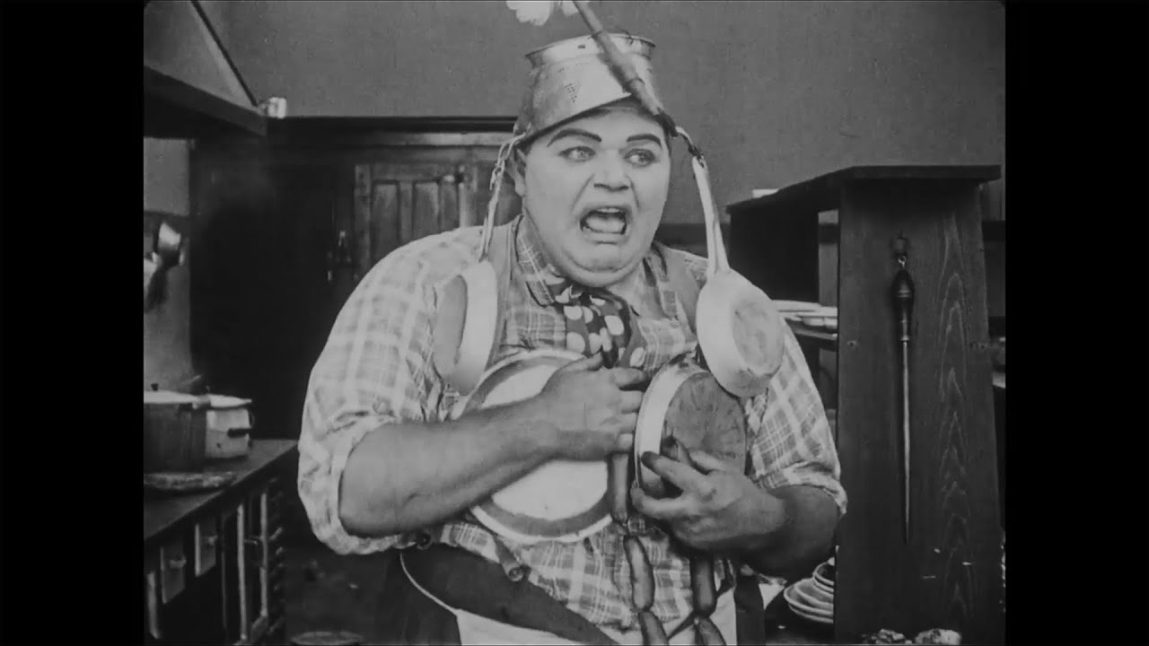The Cook (1918) Roscoe 'Fatty' Arbuckle - YouTube