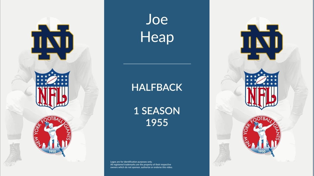 Joe Heap: Football Halfback - YouTube