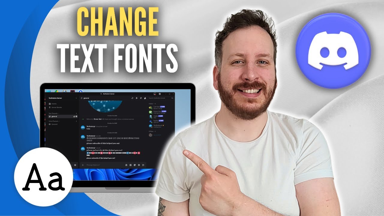 How To Change Fonts In Discord - YouTube
