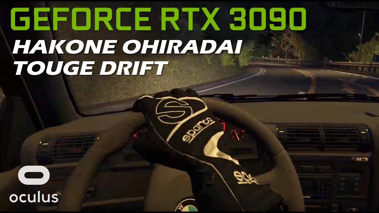 VR | Hakone Ohiradai Drift 🇯🇵 | 90s GDSP #1 | Assetto Corsa | RTX 3090 ...