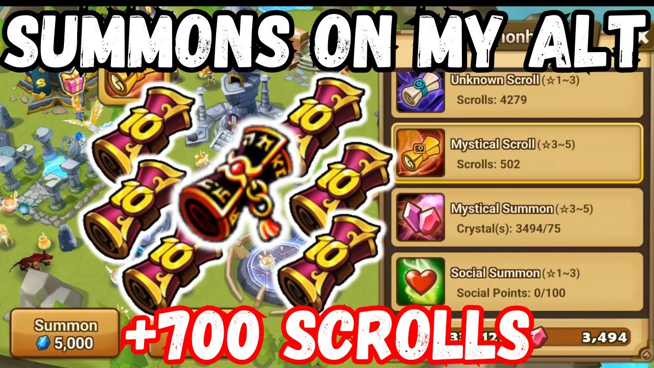 Alt Account Summons!!! A Great Way To Start The Account Off!!! 😎 - YouTube