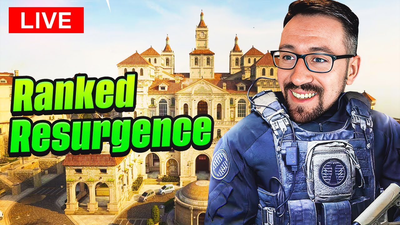 🔴LIVE - Best Loadouts for RANKED Resurgence (Iridescent today?) - YouTube