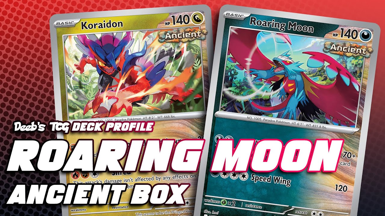 Roaring Moon/Ancient Box - PTCGL Deck Profile! - YouTube