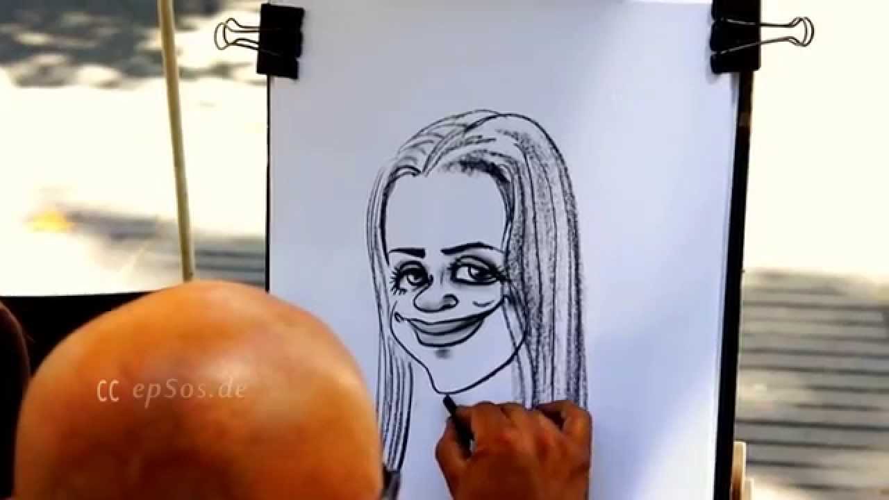 How to Draw Cartoons in Bimbo Style - YouTube