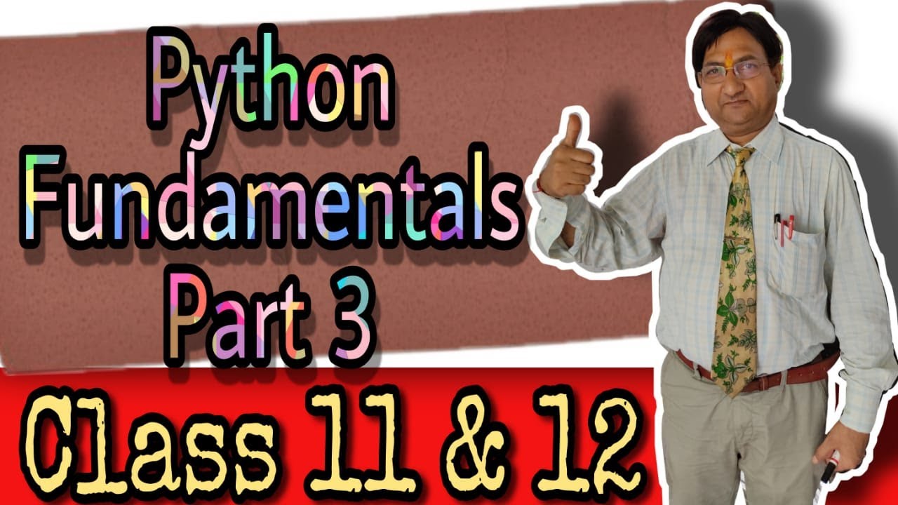 Python Fundamentals Part 3 Operators Punctuators Cbse Class 11 And 12 Bca Mca Btech