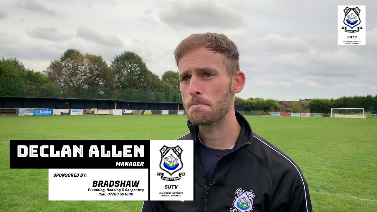 Declan Allen post Smethwick Rangers - YouTube