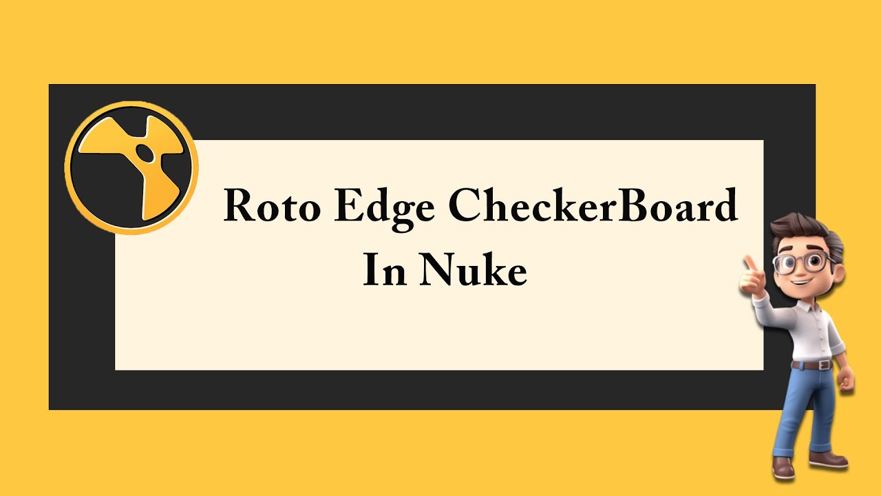 How To Check Roto Edge Checker Board In Nuke || nuke || In 2024 - YouTube