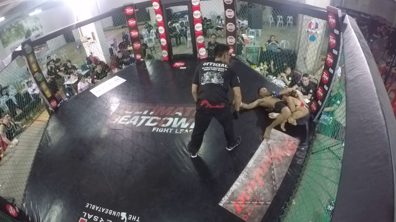 ULTIMATE BEATDOWN24 AMATEUR MMA FLYWEIGHT: Edwin Aping VS Ariff Aiman ...