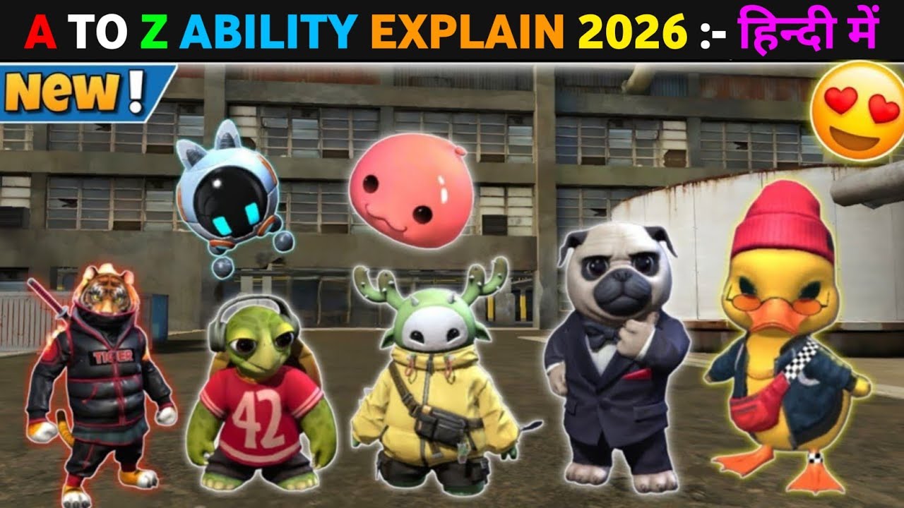 All Pet Ability Free Fire | A To Z Pet Ability Free Fire | Free Fire ...