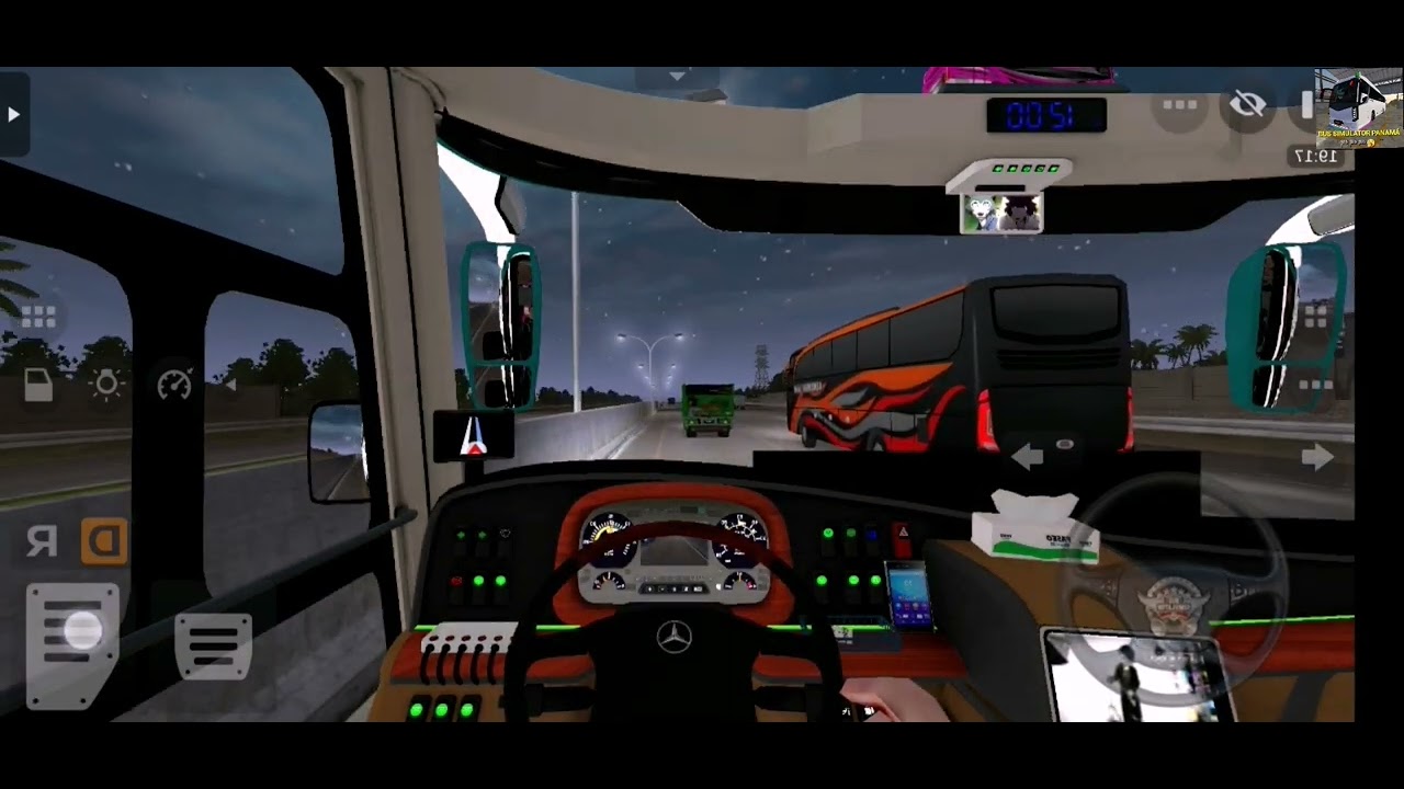 Bus Simulator Indonesia| nevera modificada con pasajeros| en bomba en ...