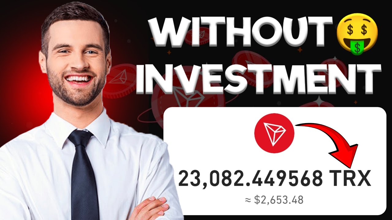 No Investment Website 🚀 57 TRX Everyday without investment Free Mining ...