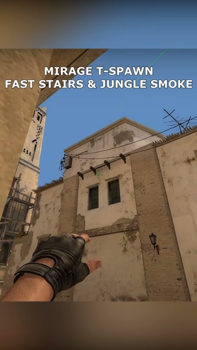 Mirage Fast Stairs and Jungle Smoke from T-Spawn - YouTube