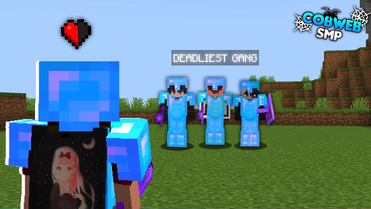 How I Killed The Most Stacked Gang In This LifeSteal SMP || Cobweb SMP ...