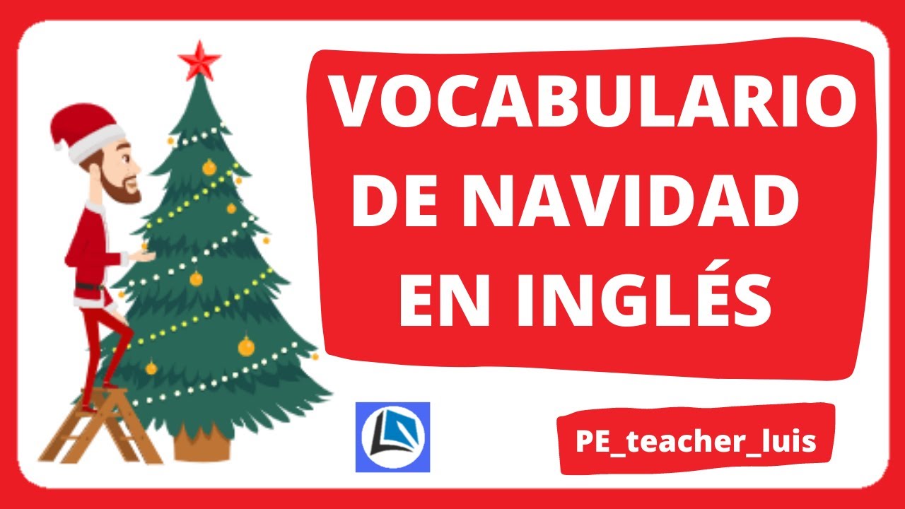 Inglés para niños | Aprende inglés | Vocabulario de Navidad en inglés ...